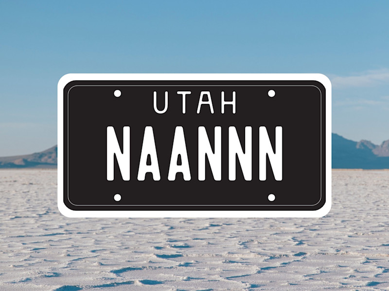 New black Utah license plate is a winner | KSL Cars Resources