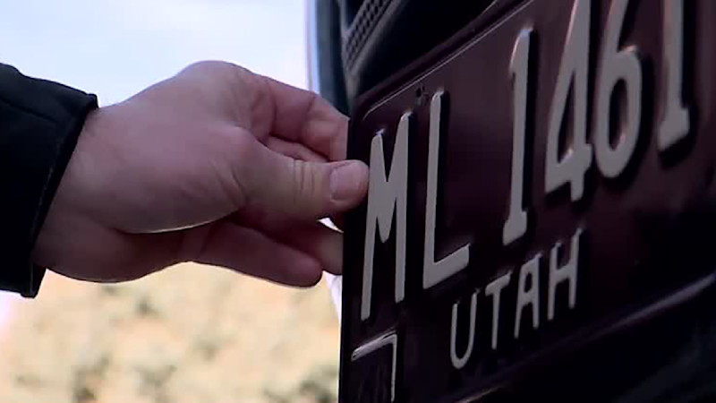 Utah’s black and white vintage plates are (finally!) here | KSL Cars ...